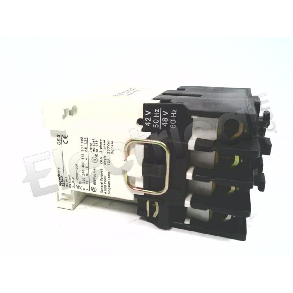CS3-40E-48 Sprecher & Schuh Overload Relay Motor Control
