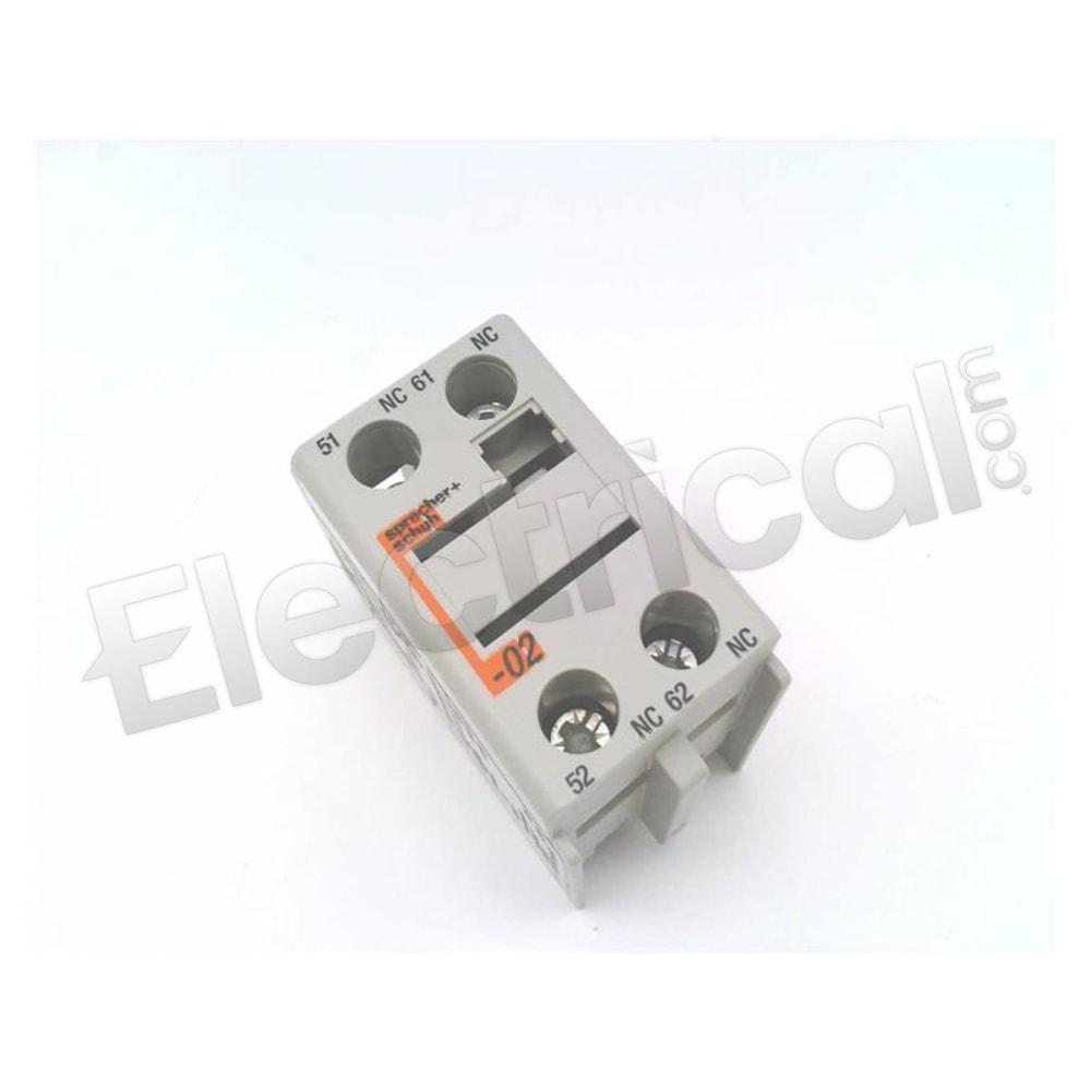 Sprecher & Schuh CS7-PV-02 Contactor And Motor Starter Auxiliary Motor ...