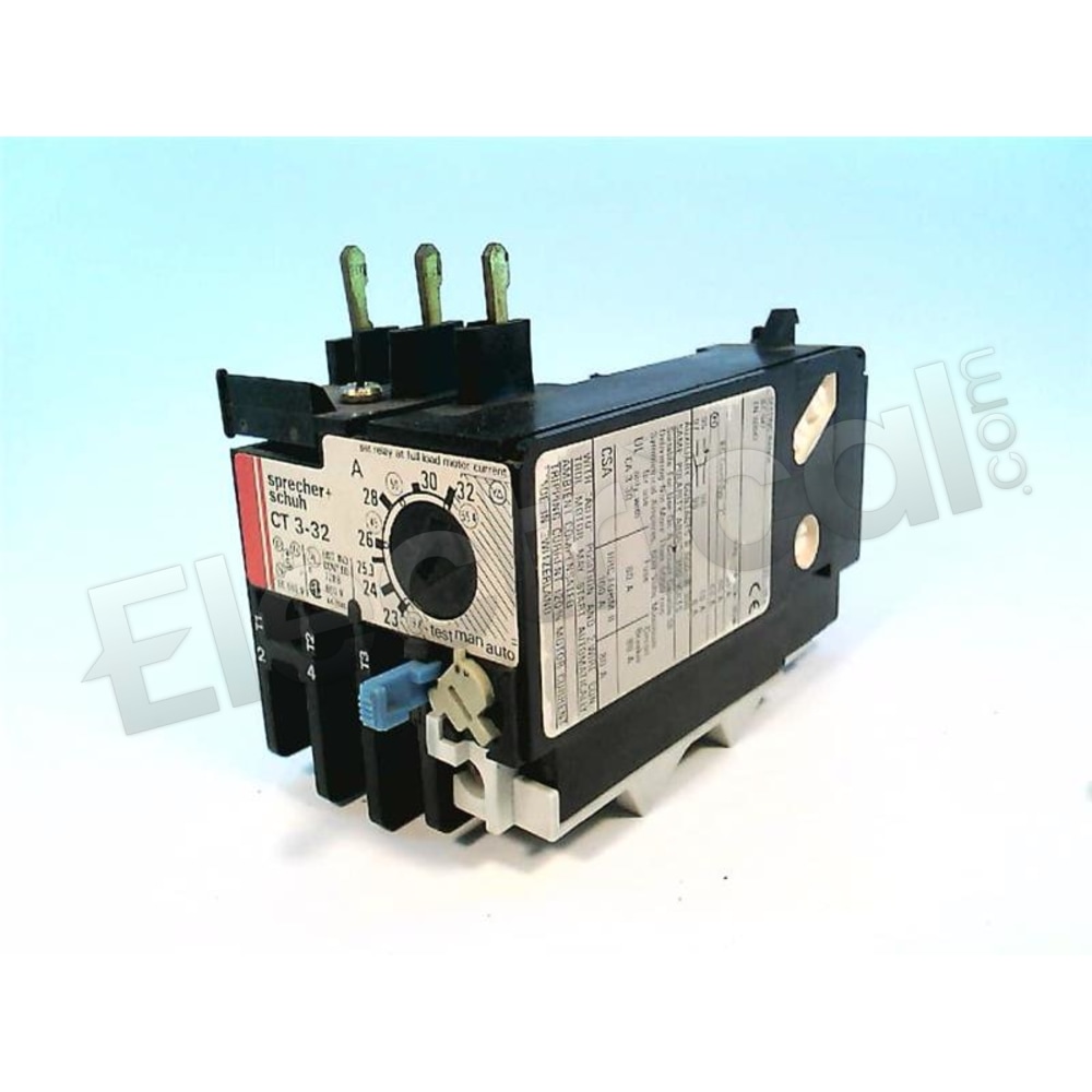 Sprecher & Schuh CT3-32 Heater Element Motor Control