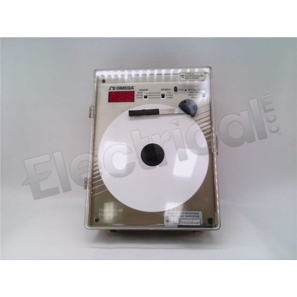 Omega Engineering CT87LC Chart Recorder Data Control System