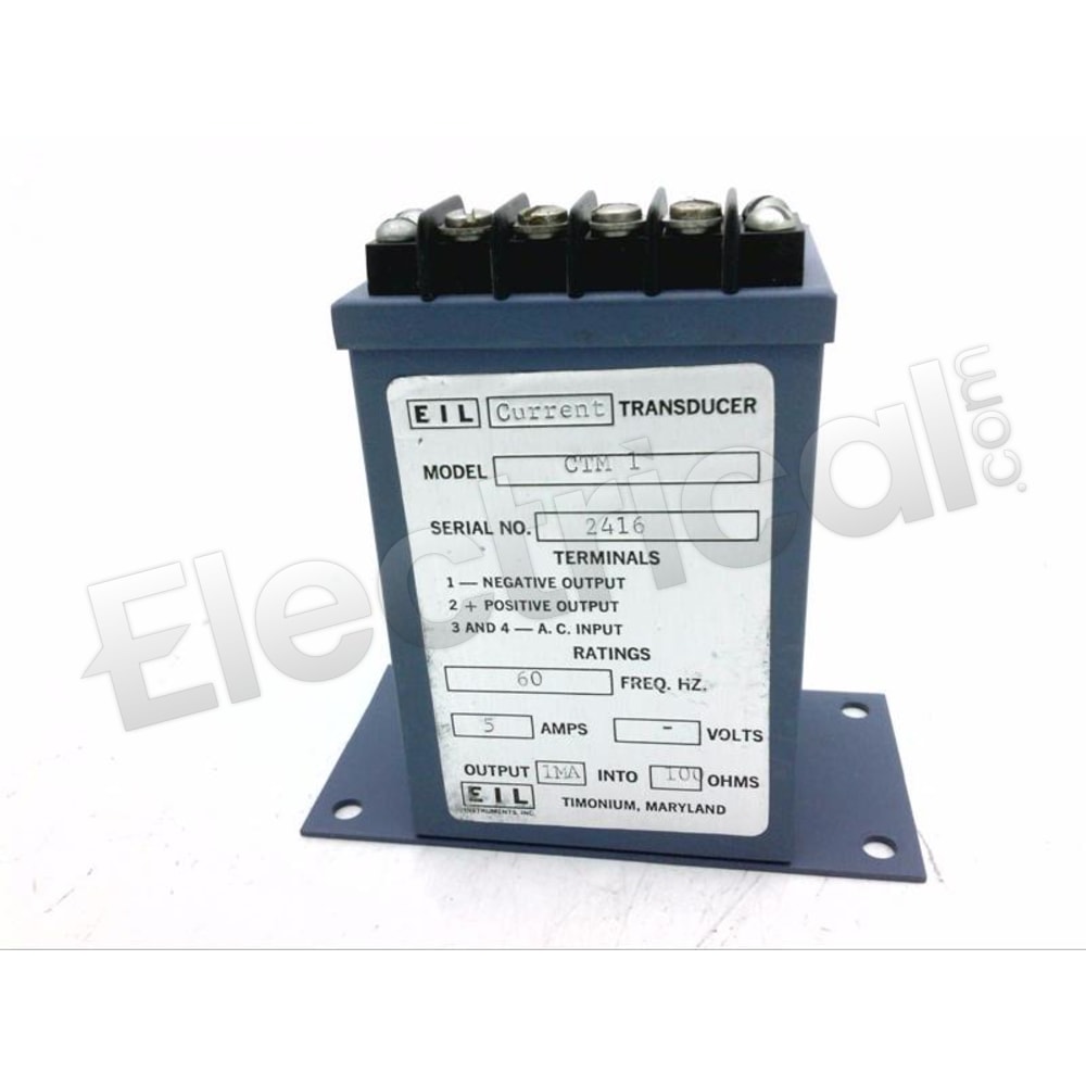 Eil Instruments CTM1 Sensor Automation