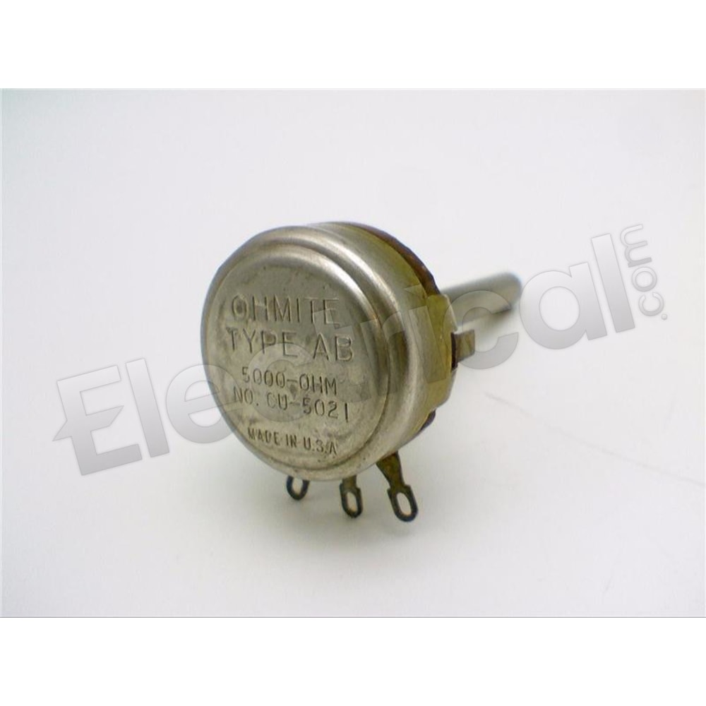 CU-5021 Ohmite Motor Control Part And Accessory Motor Control