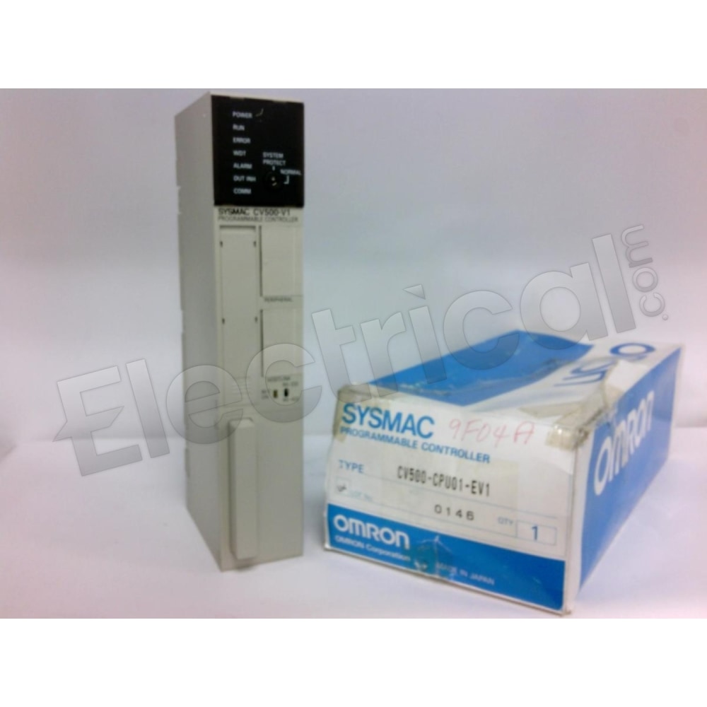 Omron CV500-CPU01-EV1 PLC Module Automation