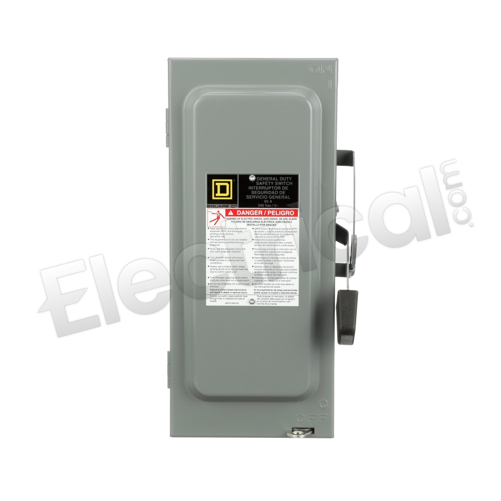 Square D D222N Disconnect Switch
