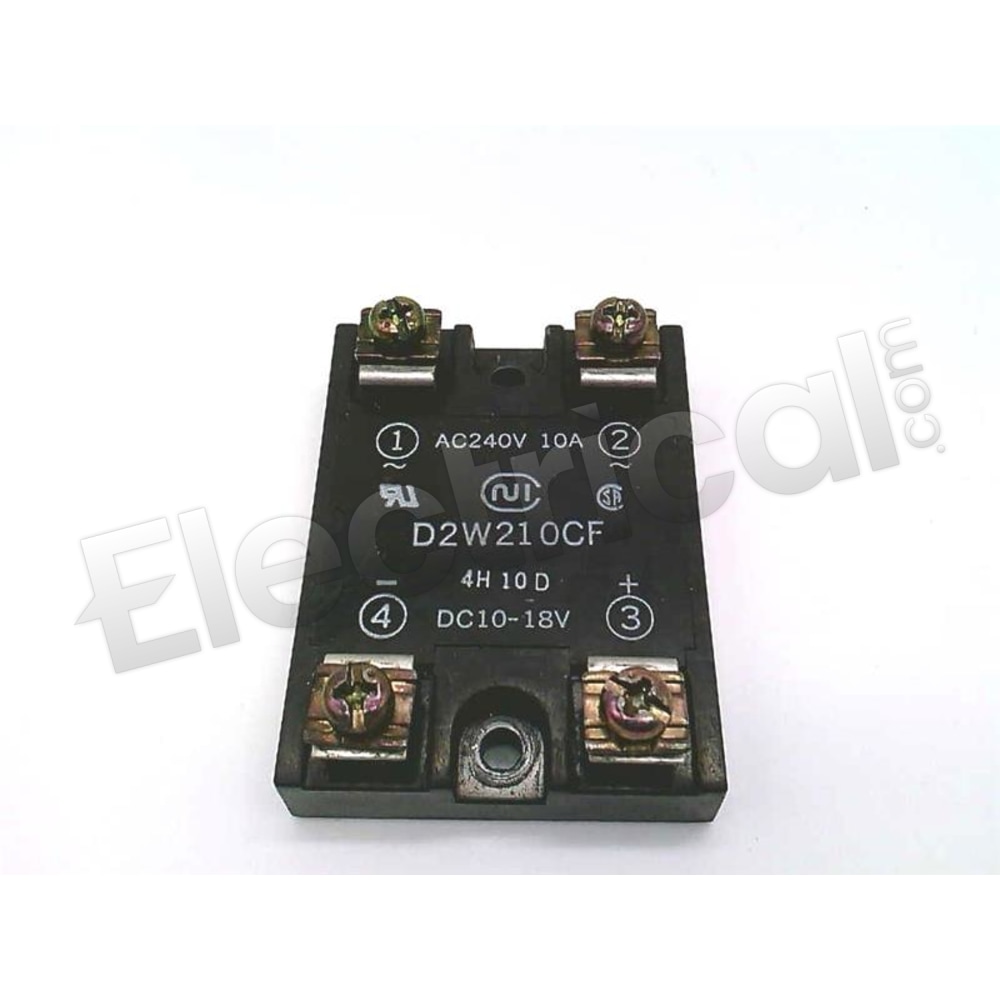 Nihon Inter Electronics D2W210CF Overload Relay Motor Control