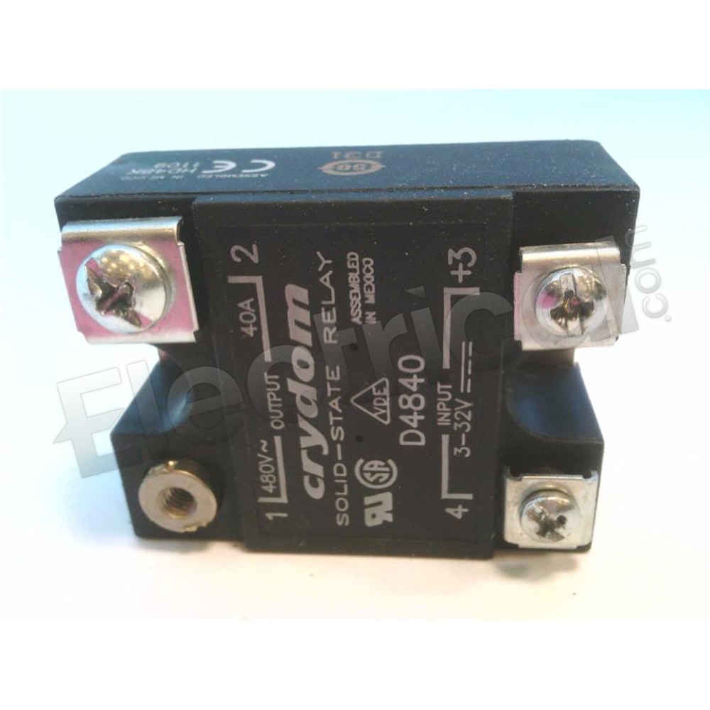 Sensata Technologies D4840 Overload Relay Motor Control
