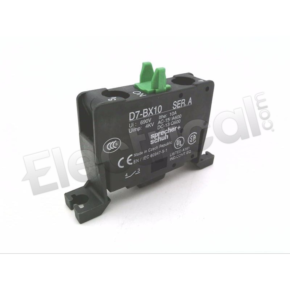 Sprecher & Schuh D7-BX10 Motor Control Part And Accessory Motor Control