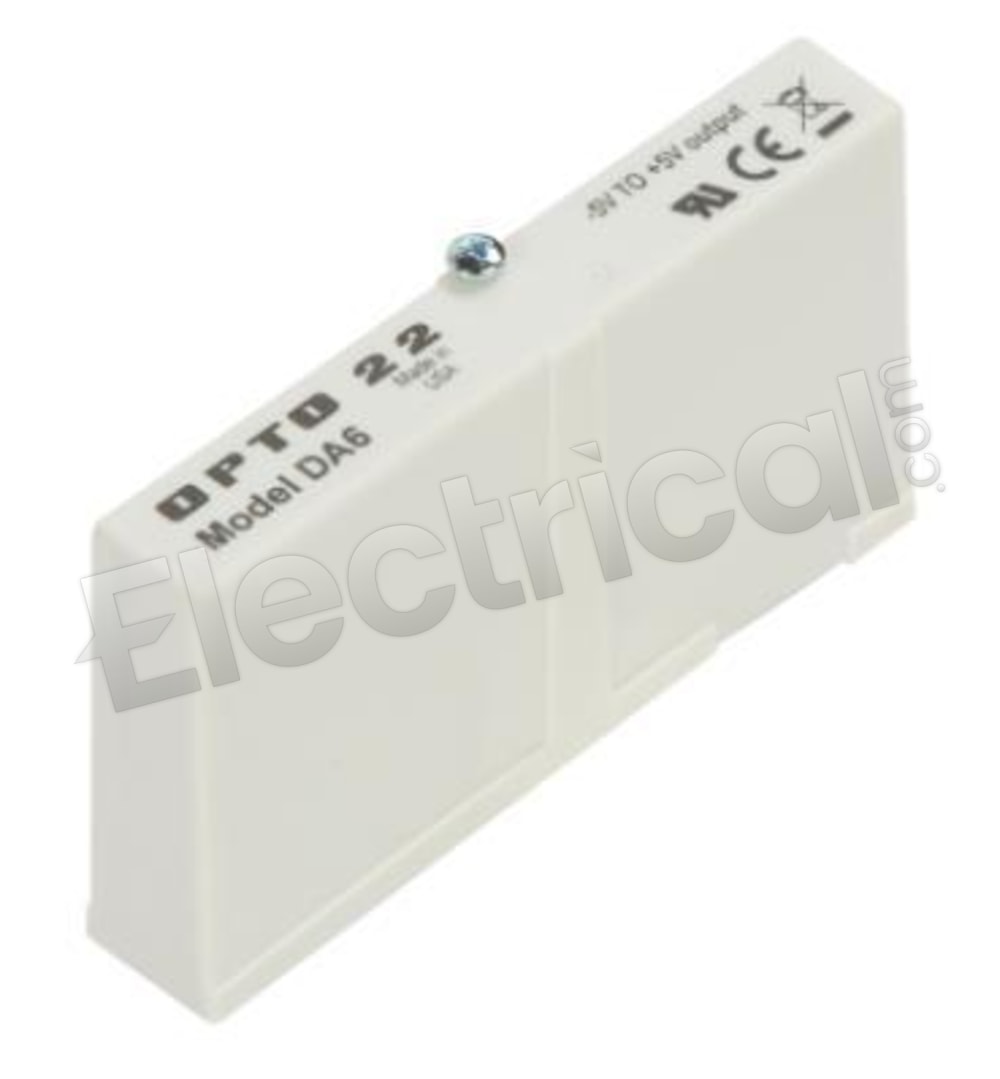 Opto 22 DA6 PLC Module Automation