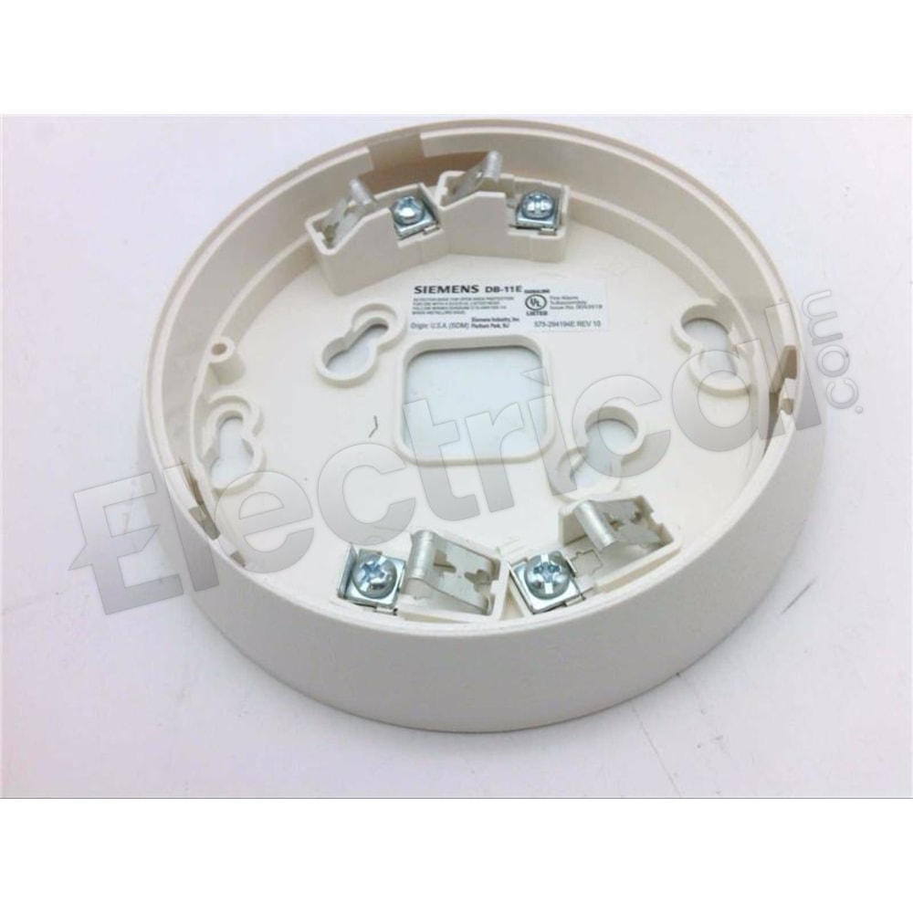 Siemens DB-11E Smoke Detector Fire Safety