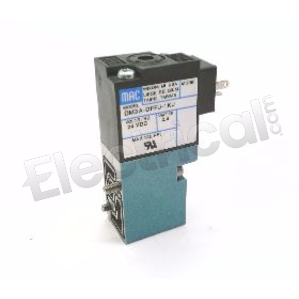Mac Valves Inc DM3A-DAAJ-1KJ Solenoid Valve Valve