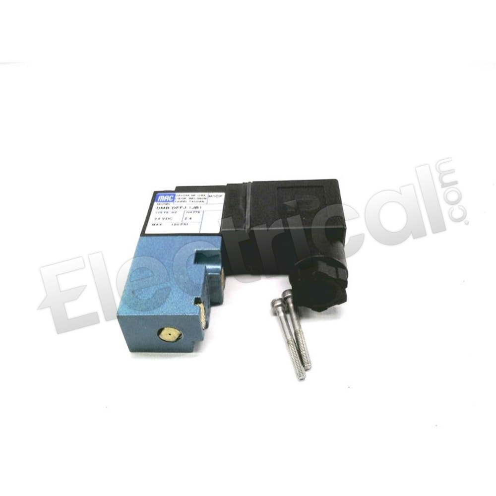 Mac Valves Inc DMB-DFFJ-1JB1 Solenoid Valve Valve
