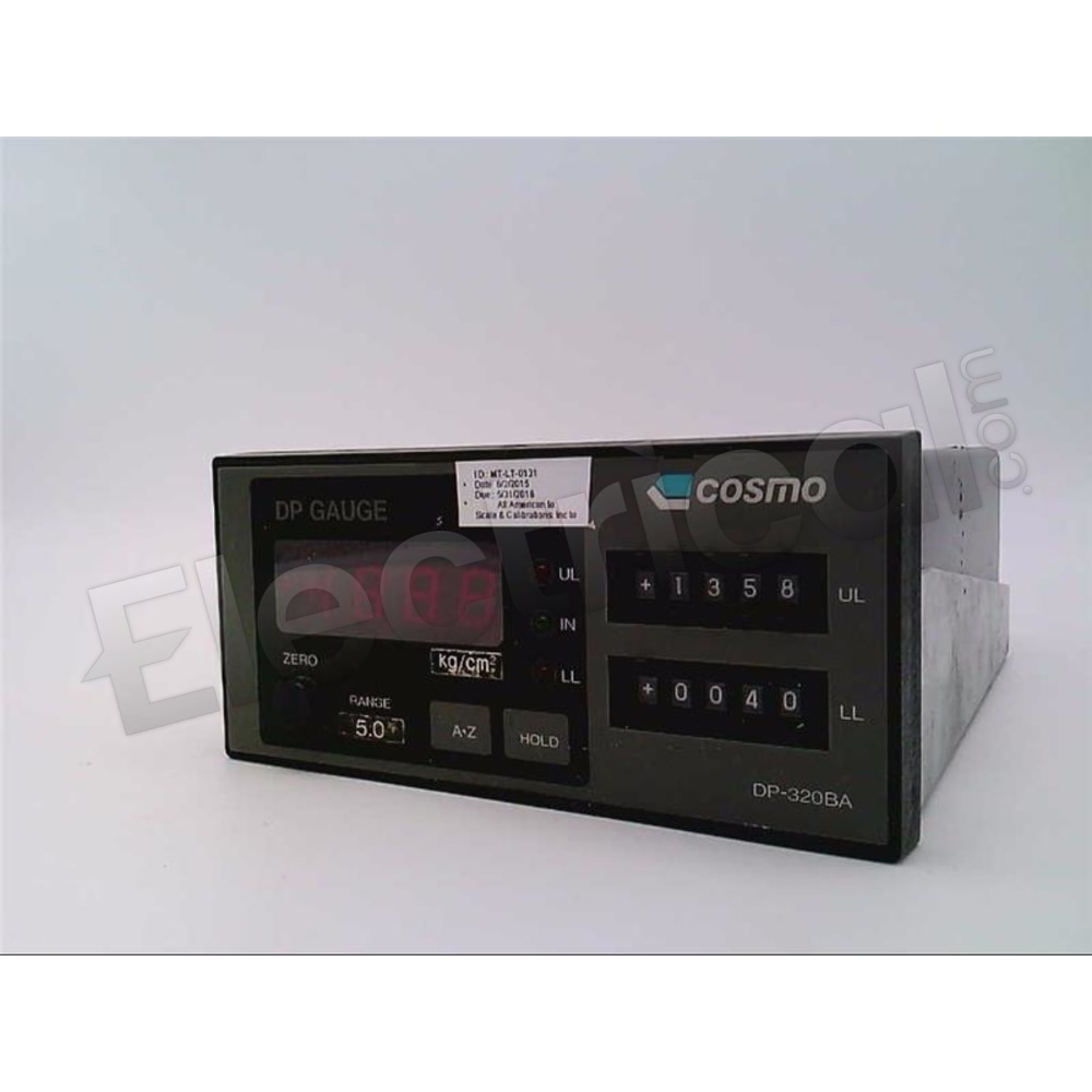 Cosmo Solutions Technology DP-320BA Pressure Gauge Automation