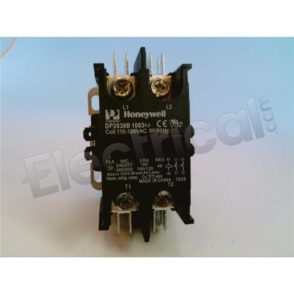 Honeywell DP2030B1003 Contactor Motor Control