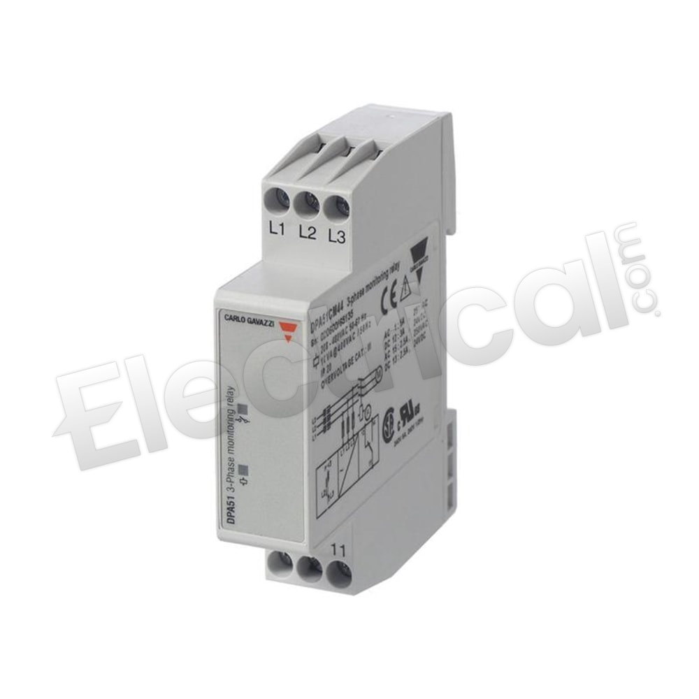 Carlo Gavazzi DPA51CM44 Overload Relay Circuit Breaker