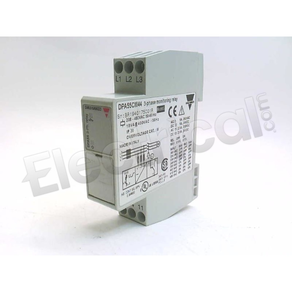 Carlo Gavazzi DPA55CM44 Overload Relay Motor Control