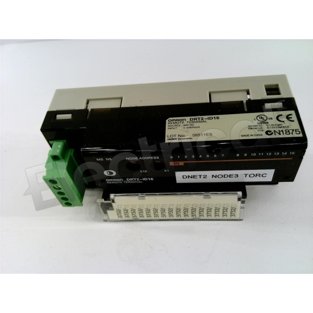 Omron DRT2-ID16 PLC Module Automation