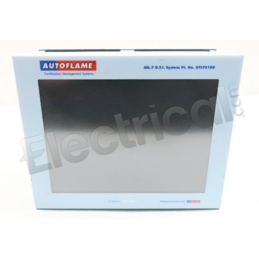 Autoflame Boiler DTI70100 HMI Automation