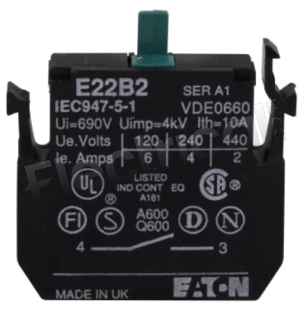 E22B20 Eaton Motor Control Part And Accessory Motor Control