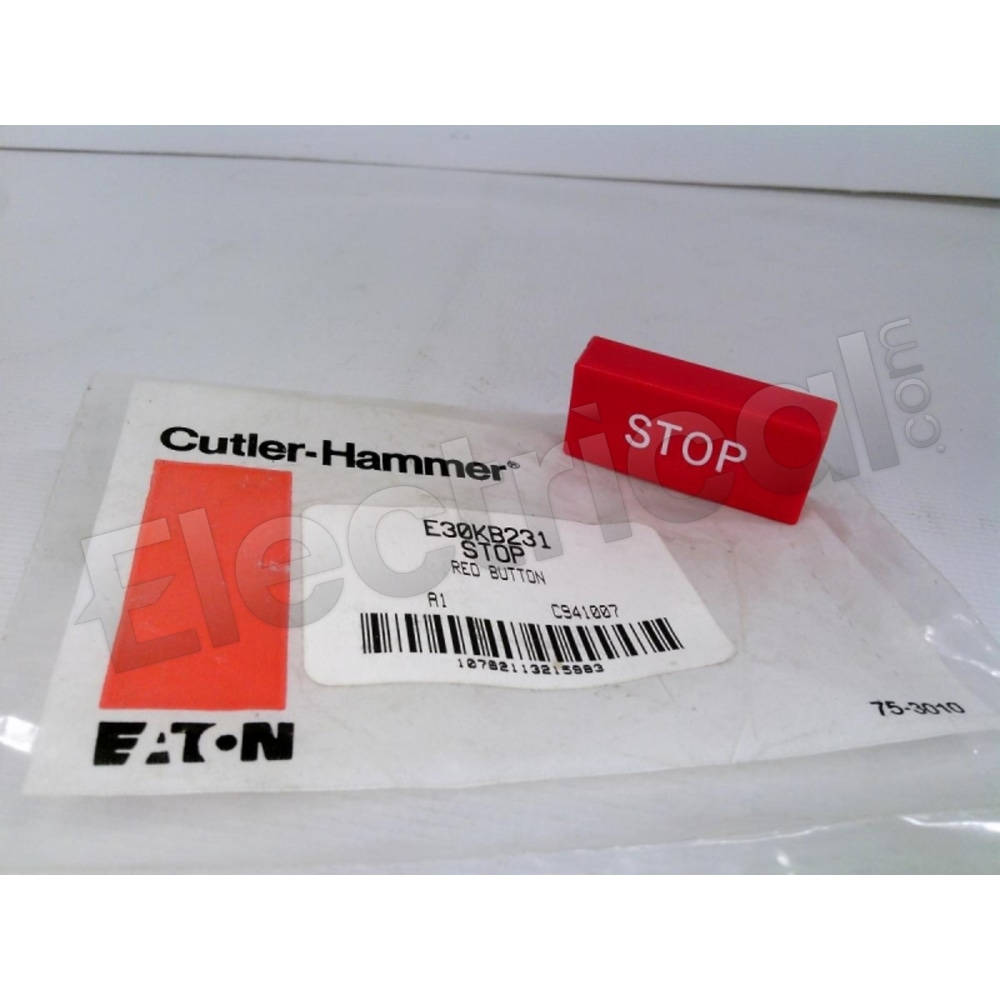 Cutler Hammer Eaton E30KB231 Motor Control Part And Accessory Motor Control