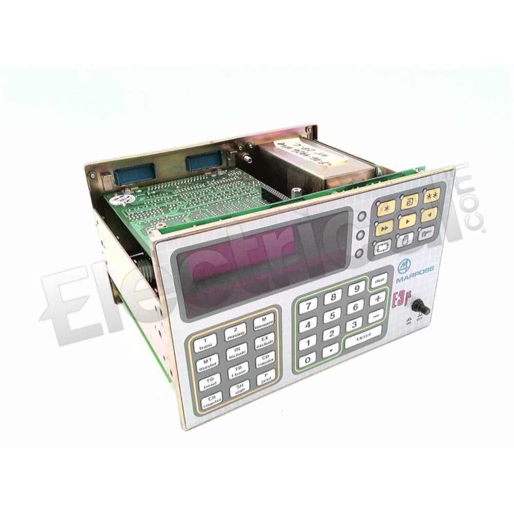 Marposs E3U PLC Programmer Automation