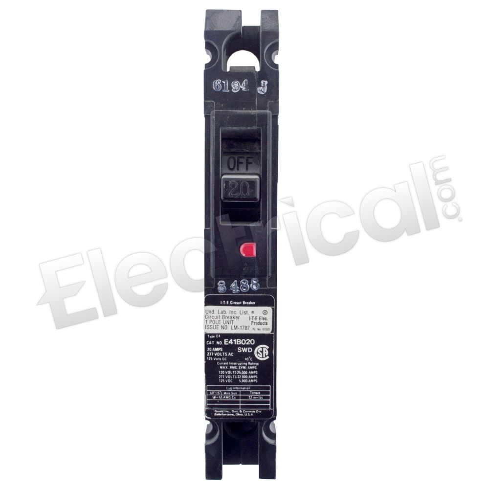 ITE Siemens E21B030 Molded Case Circuit Breaker