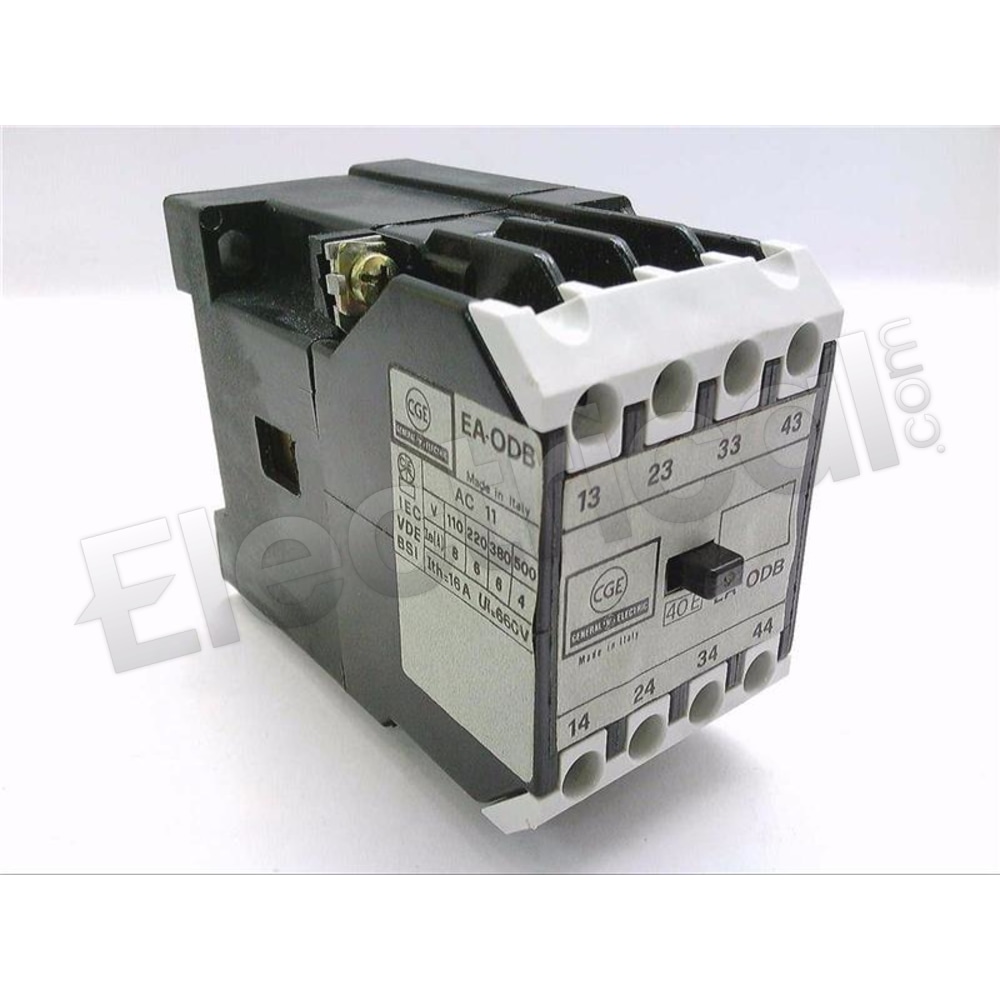 General Electric EA-0DB-40-110 Contactor Motor Control