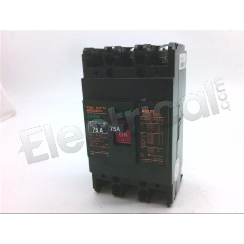 Fuji Electric EA103B-75A Part And Accessory Circuit Breaker