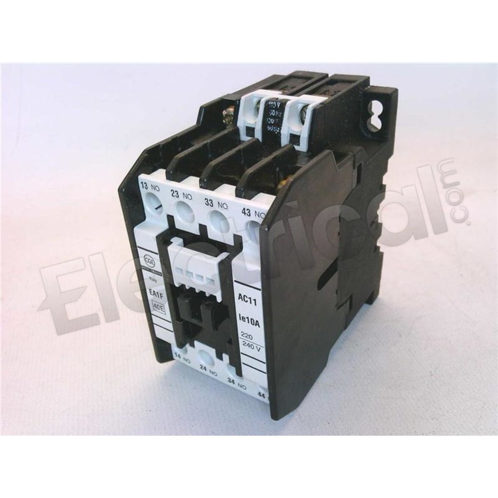 General Electric EA1F-40E Contactor Motor Control