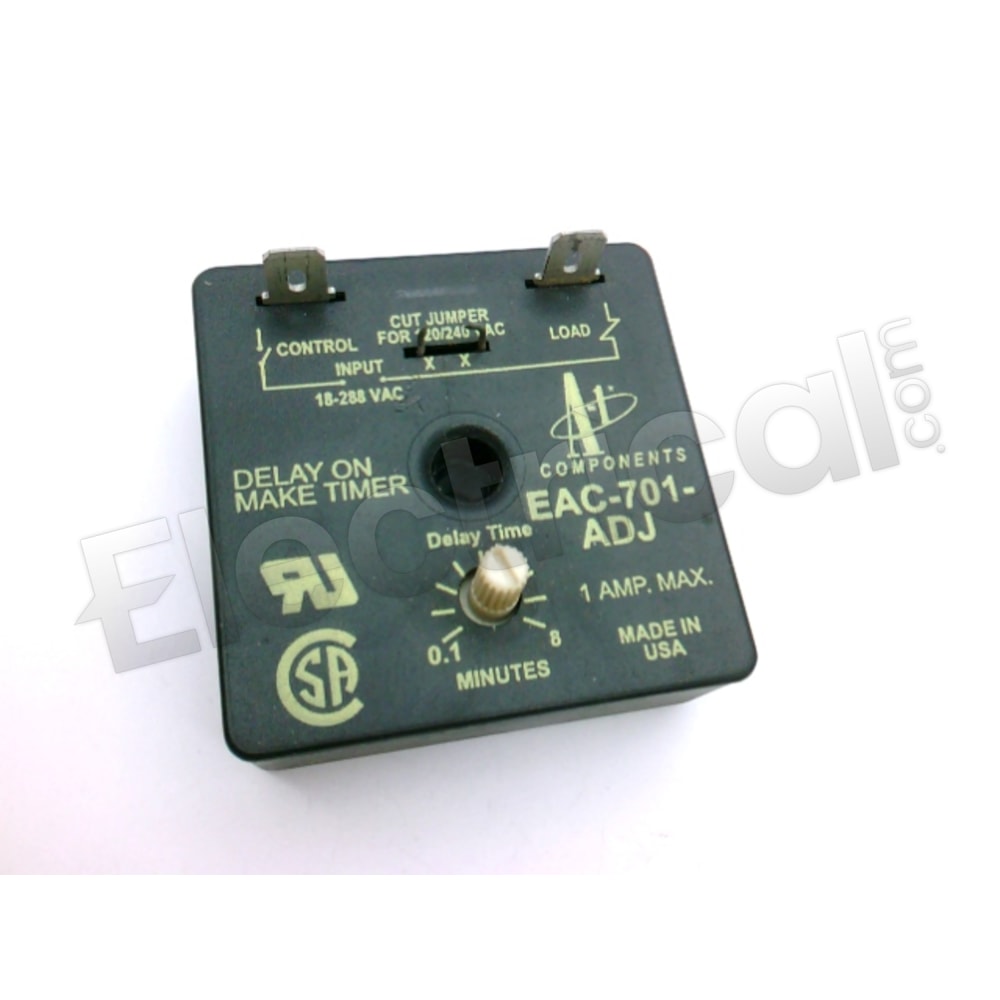 EAC-701-ADJ Watsco Components Inc Automation Relay Automation