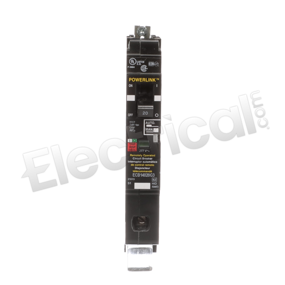 ECB14020G3 Square D 20A 1P Powerlink Molded Case Circuit Breaker
