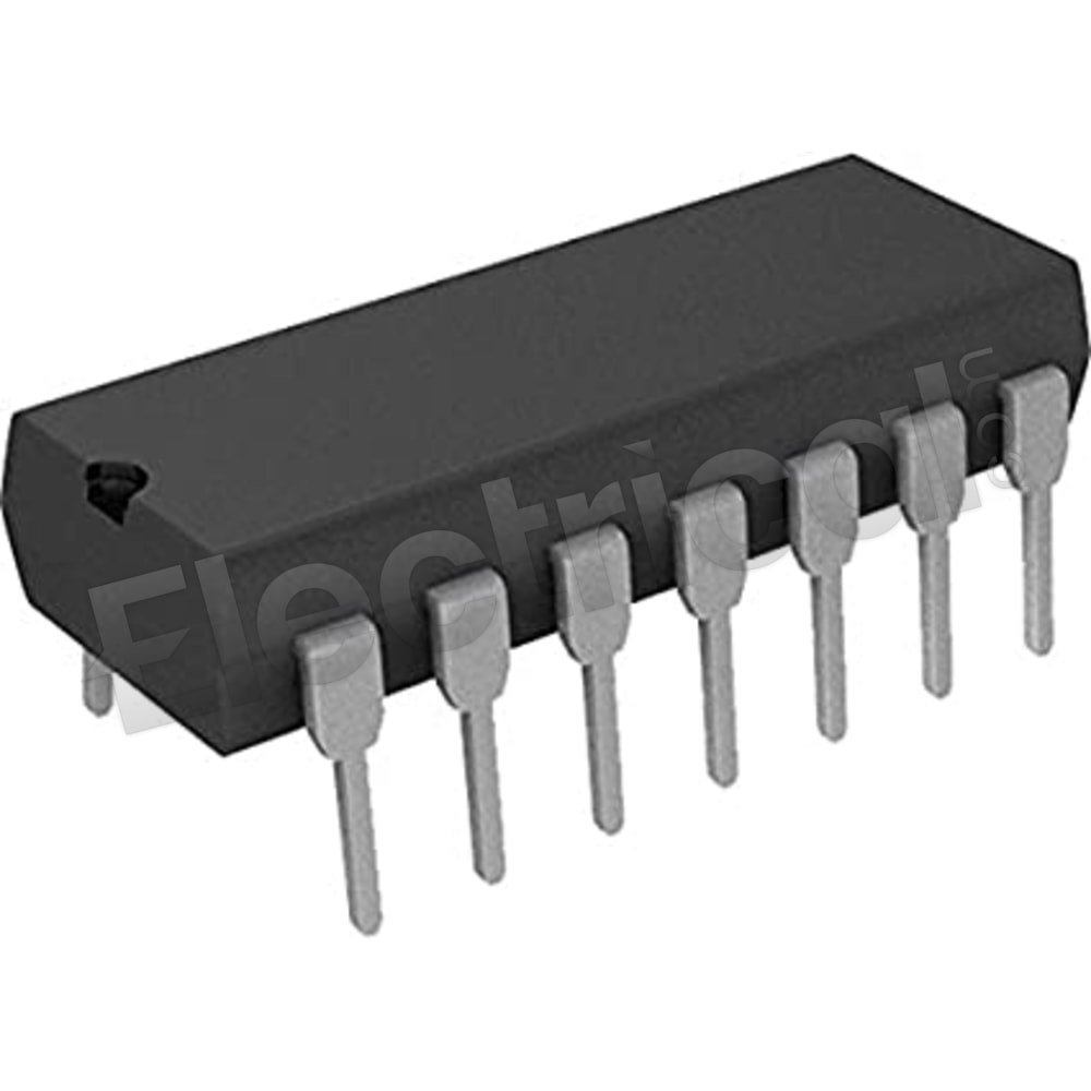 Philips ECG74LS74A Logic IC Computer Component