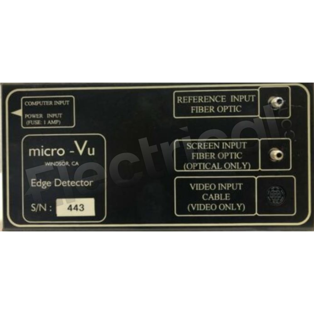 Micro-Vu ED-51 Control Accessory Automation