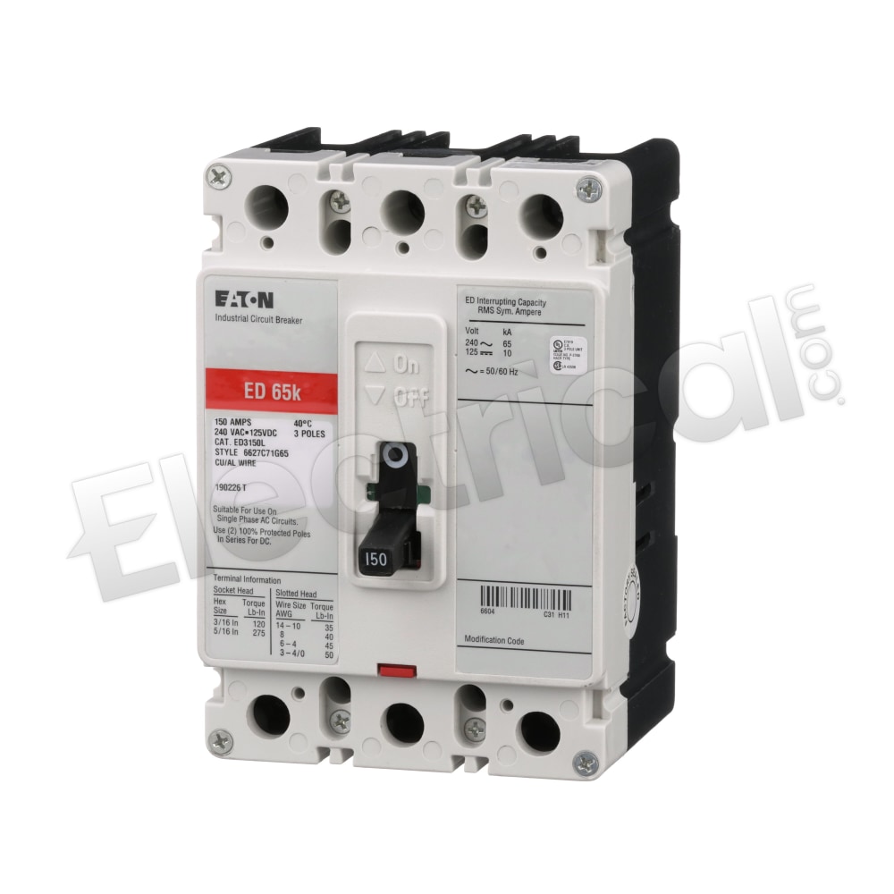 Eaton Westinghouse ED3150 Molded Case Circuit Breaker