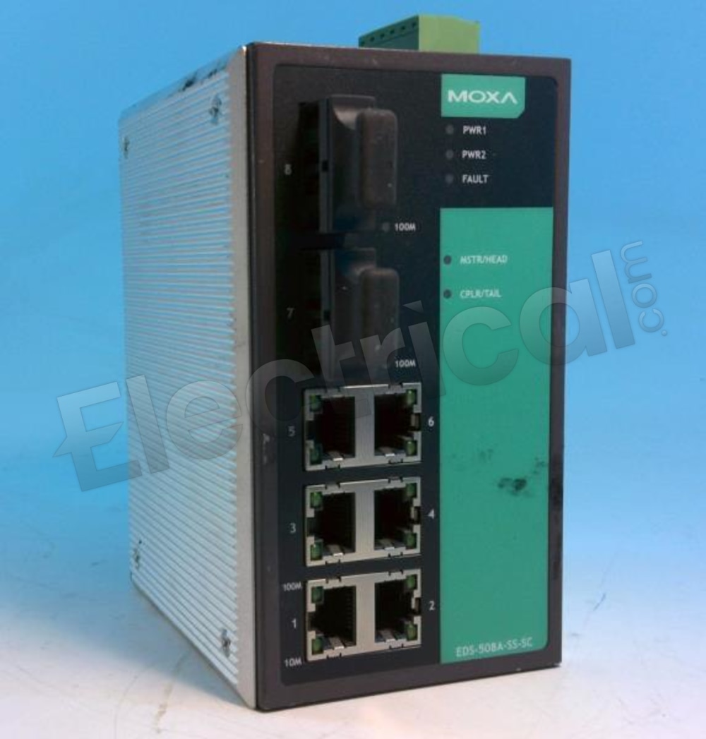 The Moxa Group EDS-508A-SS-SC Telecom Switcher Telecommunication