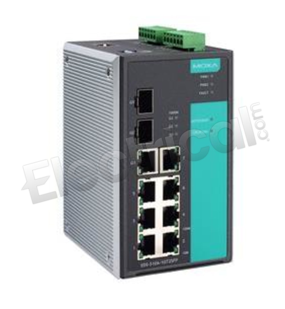 The Moxa Group EDS-510A-1GT2SFP Telecom Switcher Telecommunication