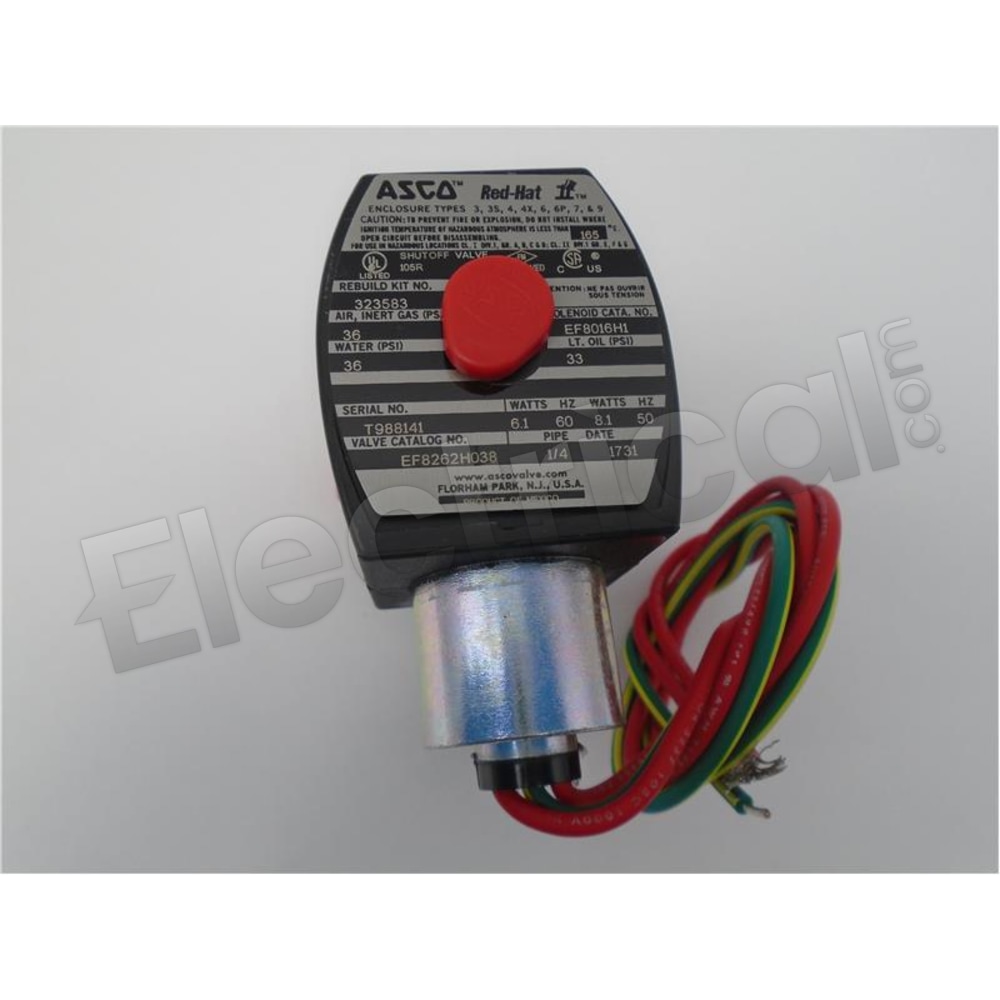 ASCO EF-HB-8017-H002-120 Solenoid Valve Valve