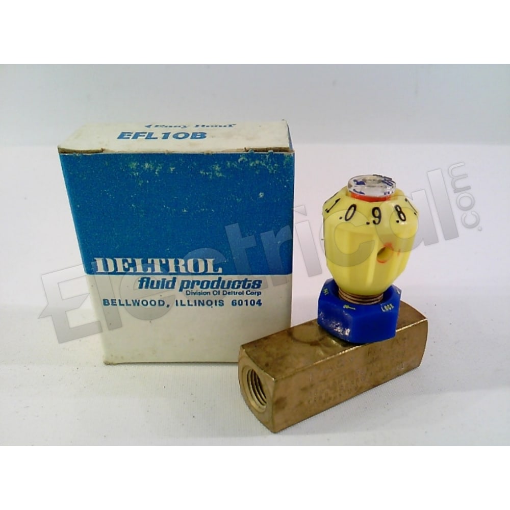 Deltrol Corp EFL10B Hydraulic Valve Hydraulic