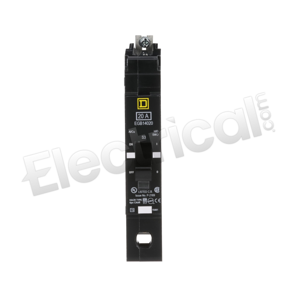 Square D Schneider Electric EGB14020 Molded Case Circuit Breaker