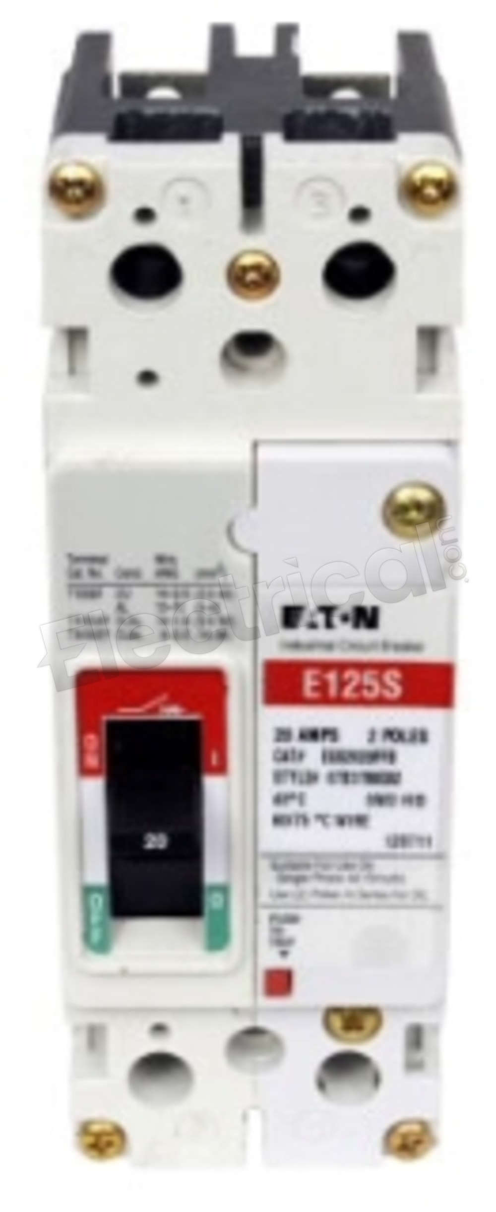 EGS2110FFB Eaton 110A 2P Series G Molded Case Circuit Breaker