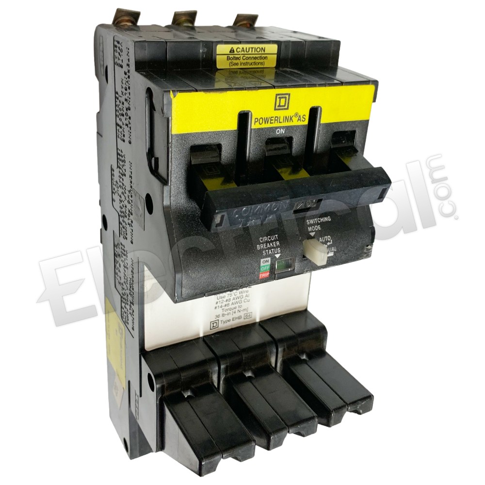 EHB34020AS Square D 20A 3P EHB Series Molded Case Circuit Breaker