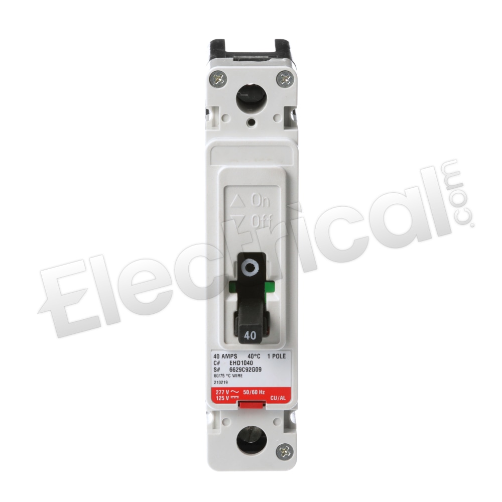 Westinghouse Eaton EHD1040 Molded Case Circuit Breaker