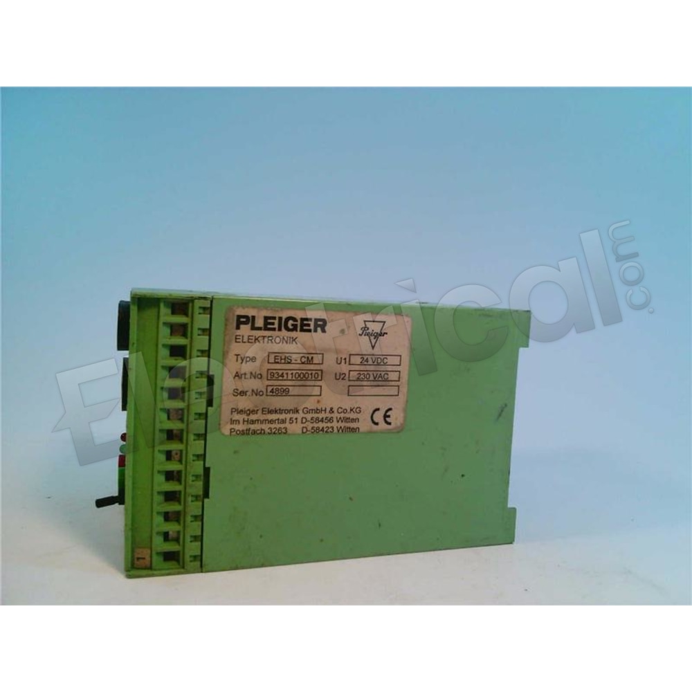 Pleiger Elektronik EHS-CM PLC Module Automation