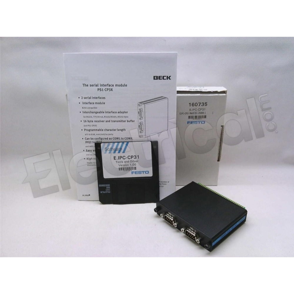 Festo EIPC-CP31 PLC Module Automation