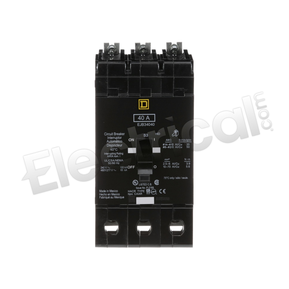 Schneider Electric Square D EJB34125 Molded Case Circuit Breaker