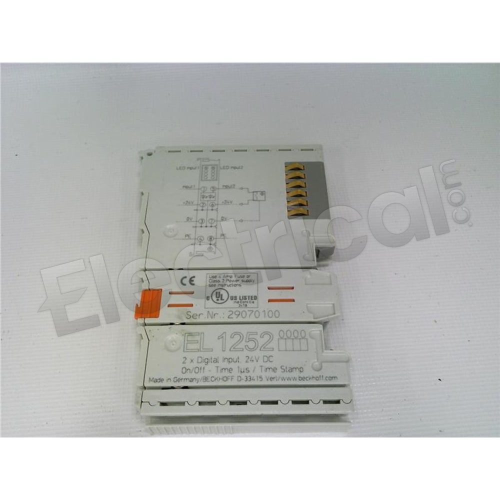 Beckhoff EL1252 PLC Programmer Automation