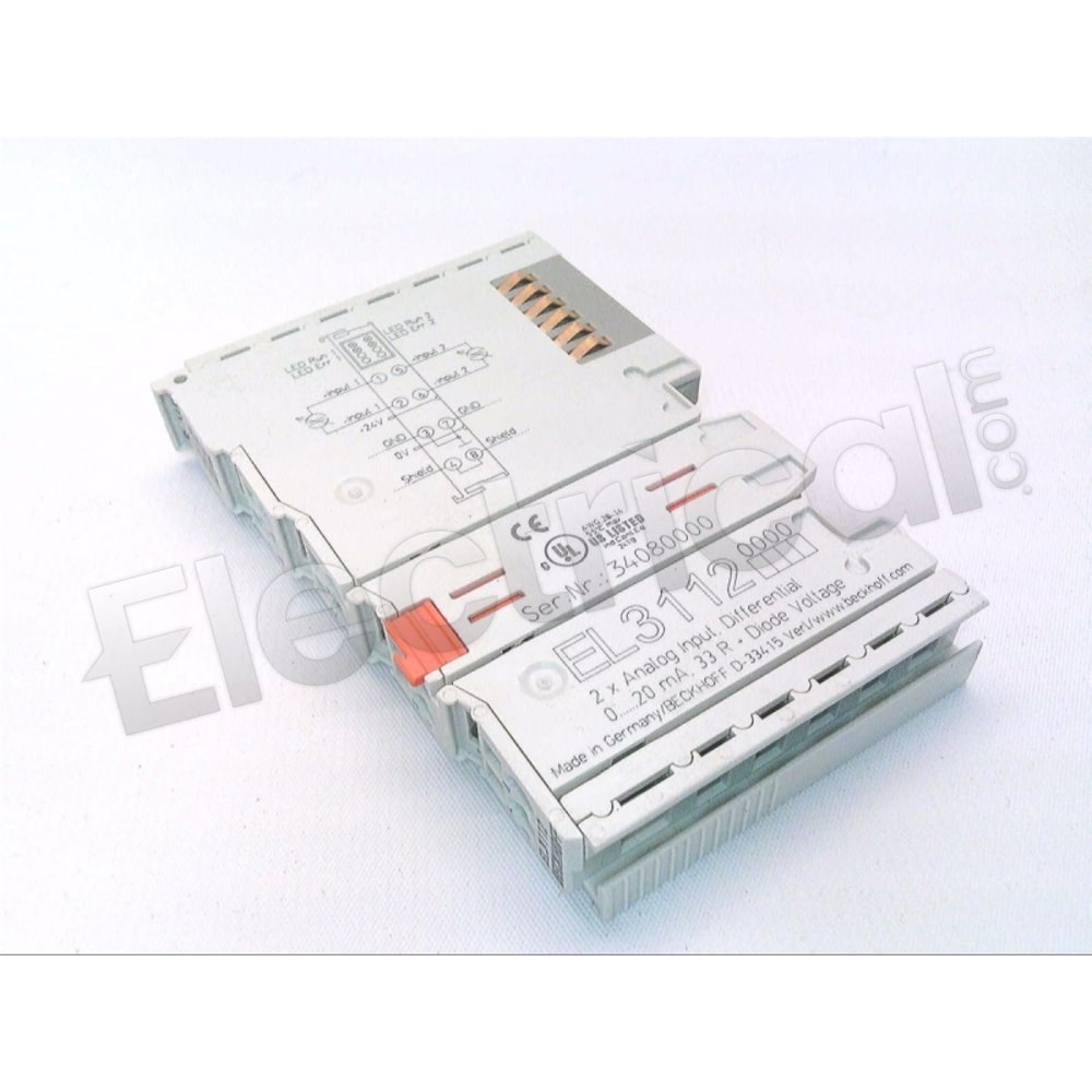 Beckhoff EL3112 PLC Programmer Automation