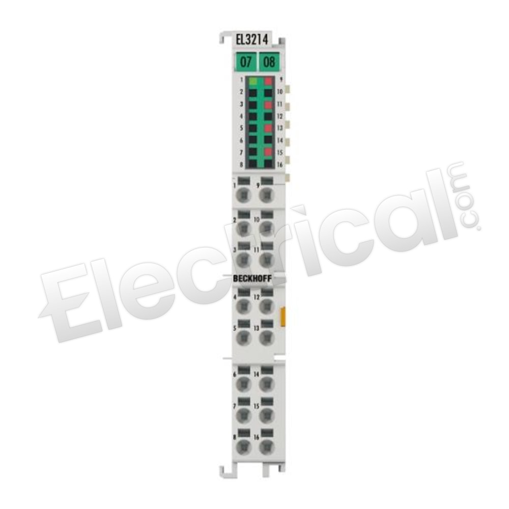 Beckhoff EL3214 PLC Programmer Automation