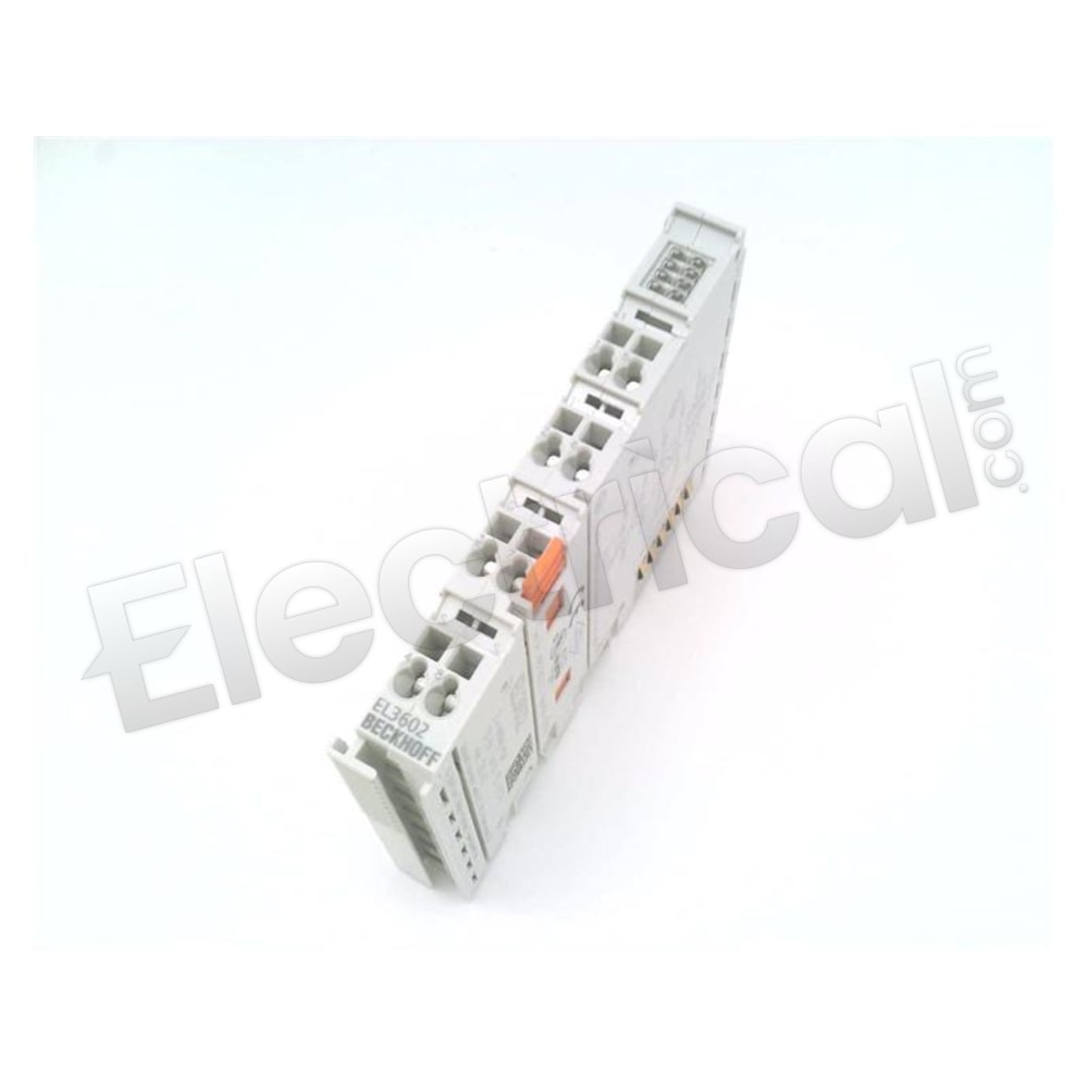 Beckhoff EL3602 PLC Programmer Automation
