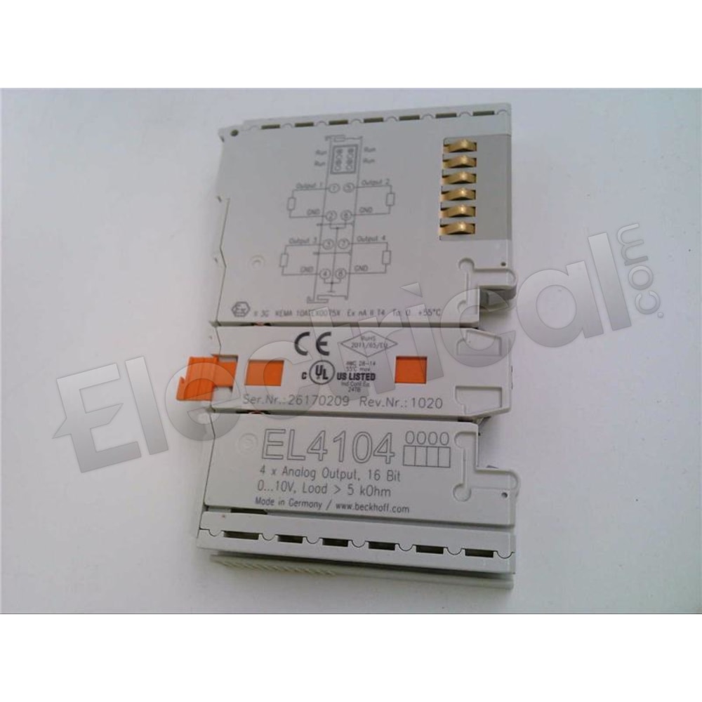 Beckhoff EL4104 PLC Programmer Automation