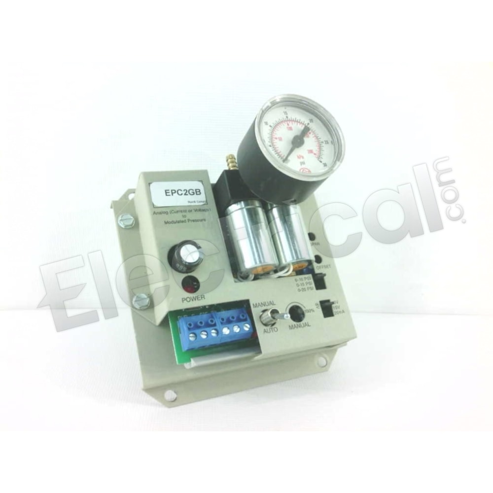 Johnson Controls EPC2GB Transducer Pneumatic
